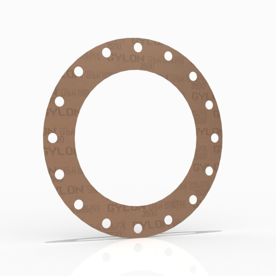 16" Full Face Flange Gasket (w/16 Bolt Holes) - 150 Lbs. - 1/8" Thick ...