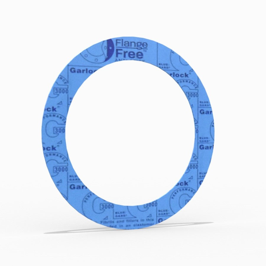 6" Ring Flange Gasket - 300Lbs . - 1/8" Thick Garlock Blue-Gard 3000 ...