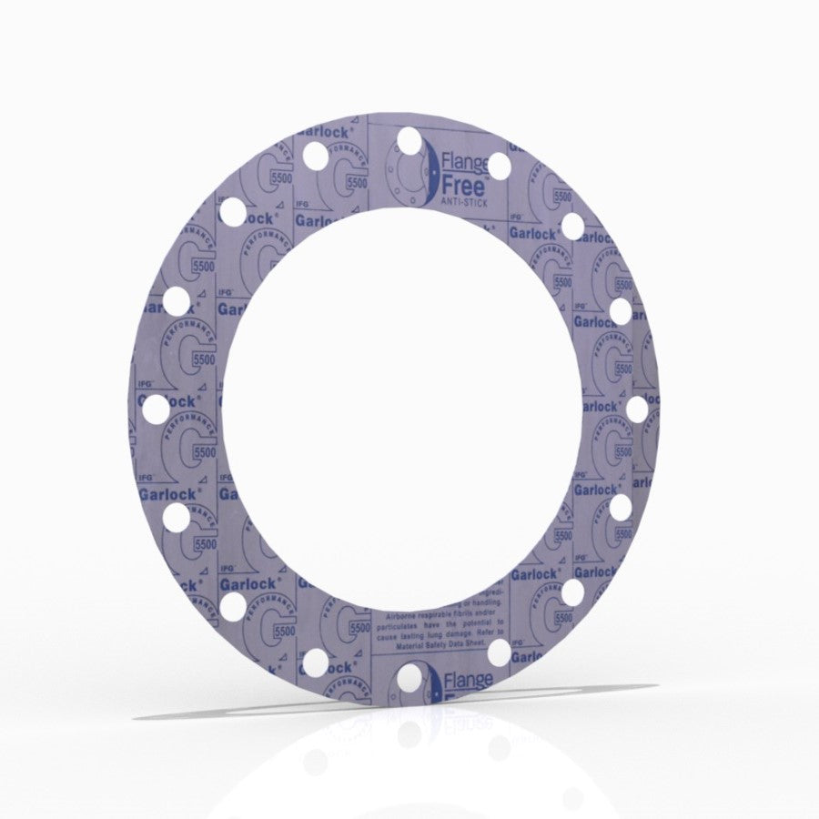 16" Full Face Flange Gasket (w/16 Bolt Holes) - 150 Lbs. - 1/16" Thick ...