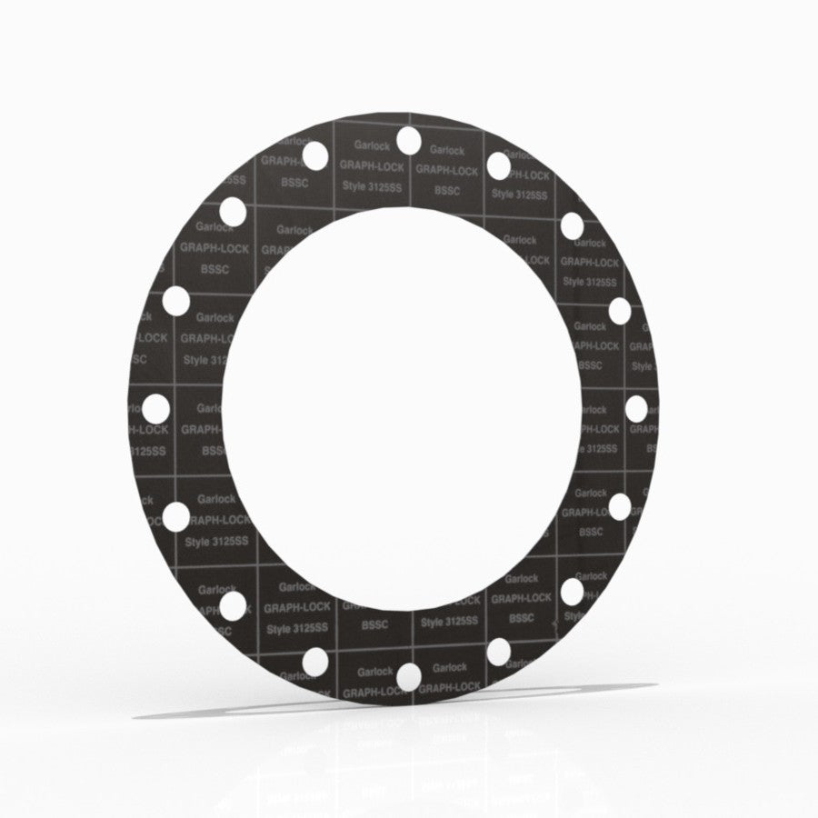 16" Full Face Flange Gasket (w/16 Bolt Holes) - 150 Lbs. - 1/8" Thick ...