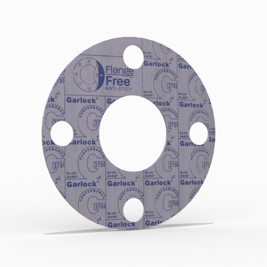 1" Full Face Flange Gasket (w/4 Bolt Holes) - 150 Lbs. - 1/16" Thick G ...