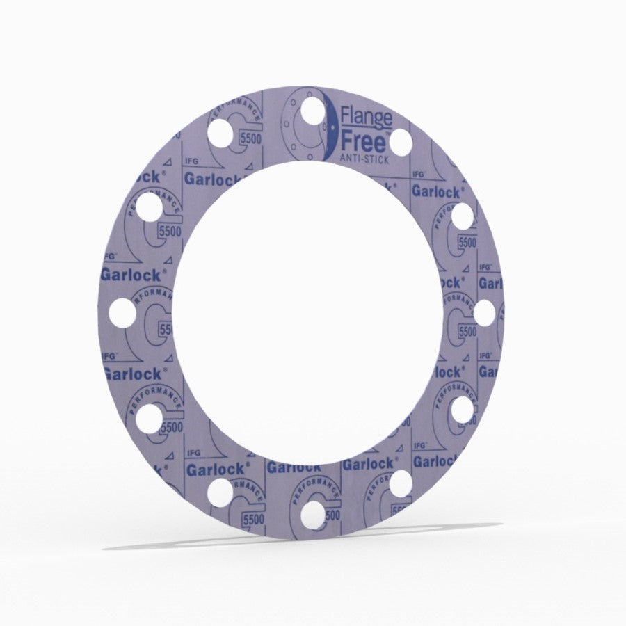 12" Full Face Flange Gasket (w/12 Bolt Holes) - 150 Lbs. - 1/16" Thick ...