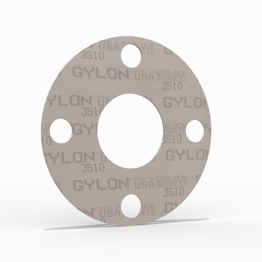 1-1/4" Full Face Flange Gasket (w/4 Bolt Holes) - 150 Lbs. - 1/8" Thic ...