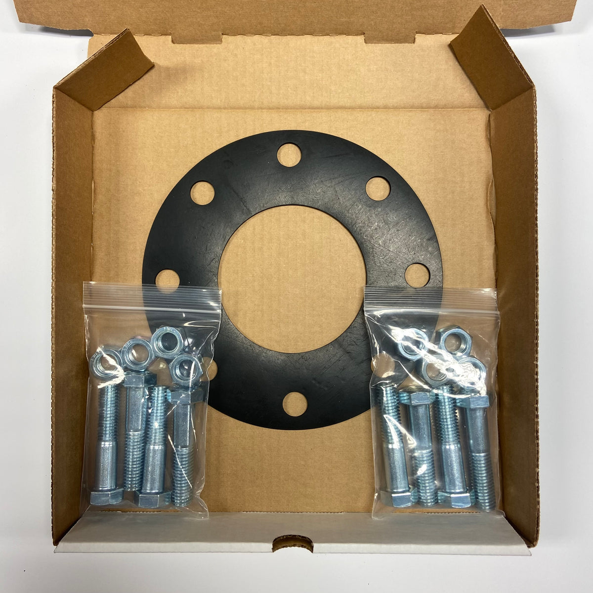 Flange Kit 8" Full Face 150# 1/8" Thick EPDM Gasket & Bolt Pack | Great ...